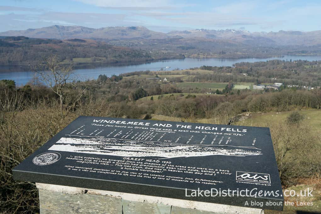 A short walk to Orrest Head, Windermere - Lake District Gems blog